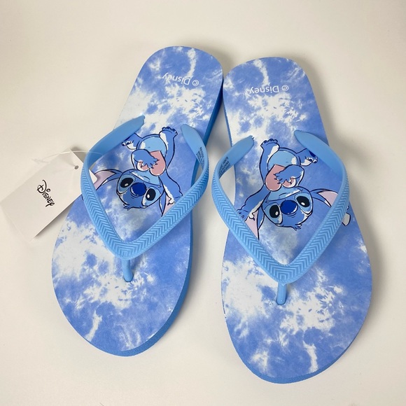 Disney | Shoes | Disney Lilo And Stitch Stitch Summer Flip Flops | Poshmark